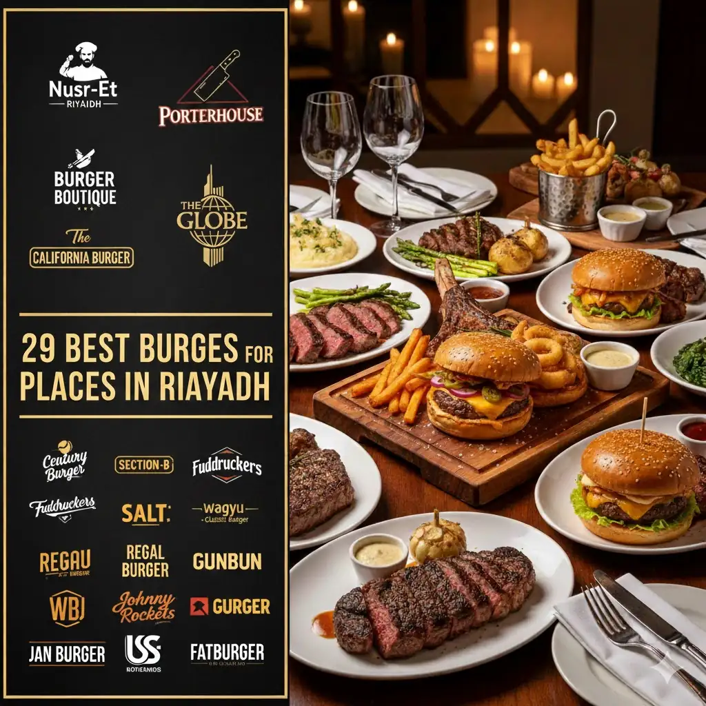 Best burger joints in Riyadh (Top 29 Picks for 2026)